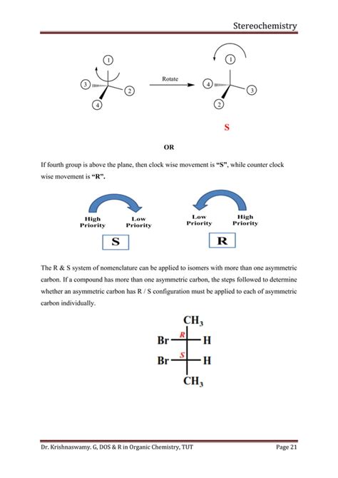 Stereochemistry Notes PDF