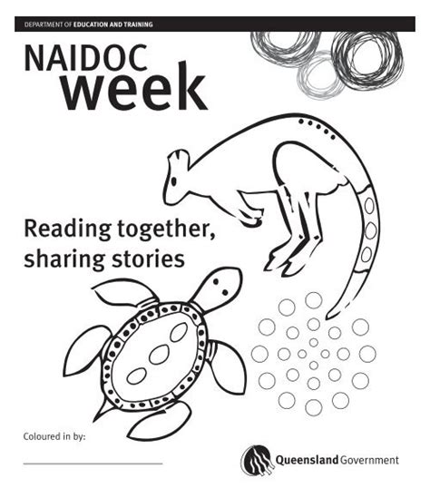 Naidoc Colouring In Sheets Naidoc Week Cleverpatch Art Craft My Xxx