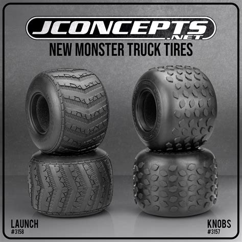 JConcepts New Release Knobs And Launch Monster Truck Tire JConcepts Blog