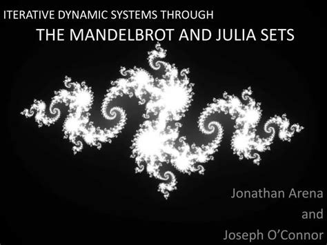 Ppt Iterative Dynamic Systems Through The Mandelbrot And Julia Sets