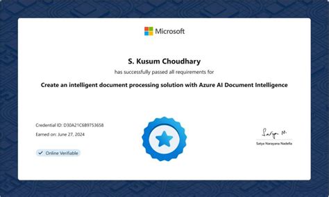 Kusum Choudhary On Linkedin Microsoftazure Cloudcomputing Azurecertified Microsoft