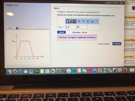 Solved In Figure What Value Of F Max Gives An Impulse Chegg Com