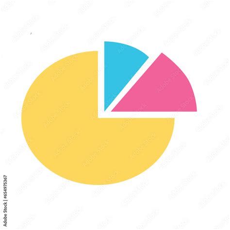 Pie Chart Symbol Graphical Representation Icon Data Visualization
