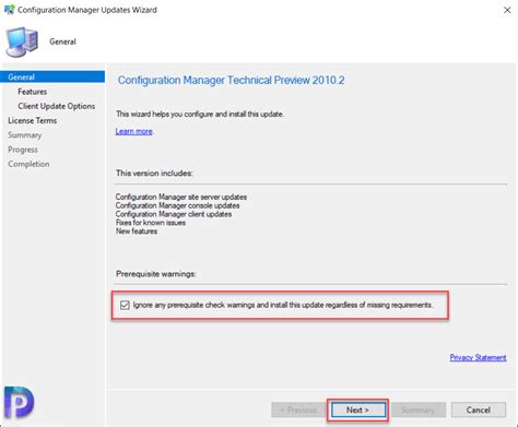 Latest Configmgr Technical Preview 20102