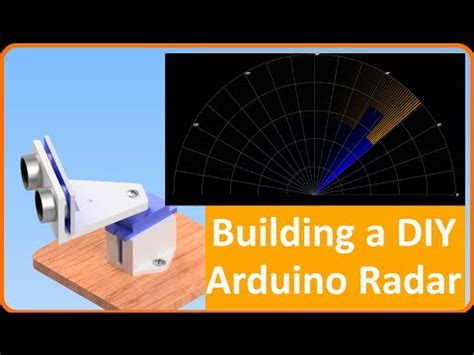DIY Arduino Radar With Ultrasonic Sensor And Servo MotorFree STL File For D PrintingCults