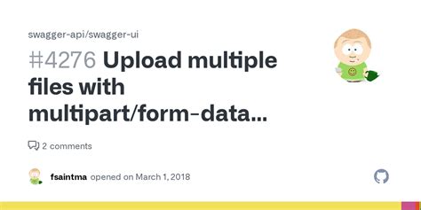 Upload Multiple Files With Multipart Form Data Request Issue Swagger Api Swagger Ui