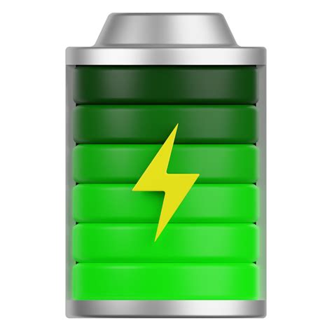 Battery Charge 3d Illustration 10979294 Png