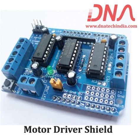 Buy Online Arduino Motor Driver Shield At Low Price In India From DNA Technology Nashik