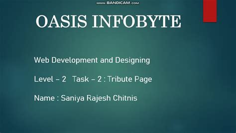 Saniya Chitnis On Linkedin Oasisinfobyte Webdevelopment Internship Css Html Javascript