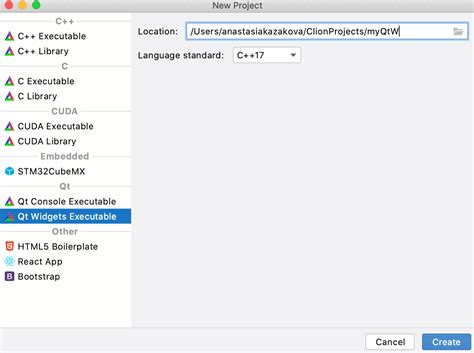 CLion 2020 3 EAP CTest Set Execution Point In Debug Qt Project Templates And MISRA Checks