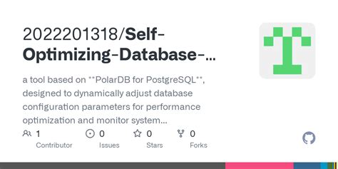 Github 2022201318self Optimizing Database System A Tool Based On