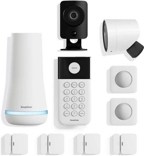 Simplisafe 11 Piece Wireless Home Security System Gen 3 With Wireless Indoor Hd