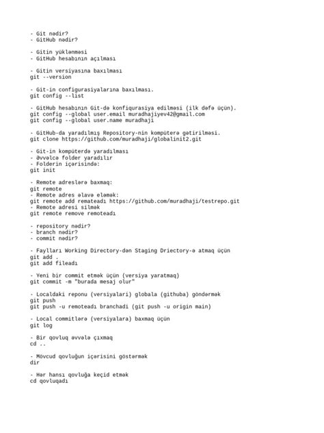 Git And Github Draft Lesson Pdf