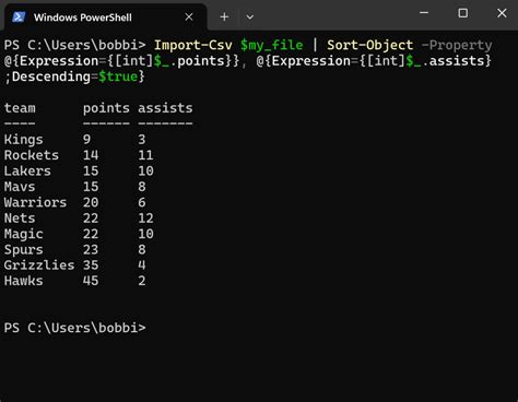 Powershell How To Use Sort Object With Multiple Properties