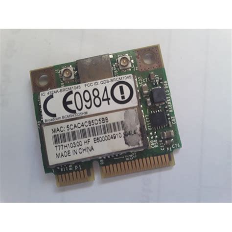 Placa Wireless Notebook Broadcom Bcm Hm Shopee Brasil