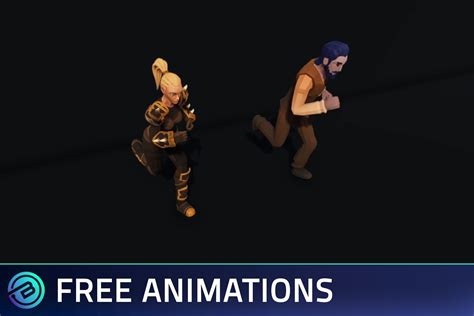 Free 32 Rpg Animations 3d Animations Unity Asset Store