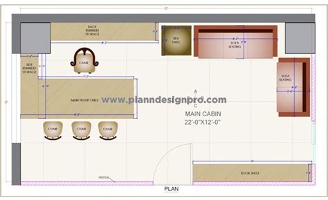 Free Autocad Drawing Of A Public Library Layout