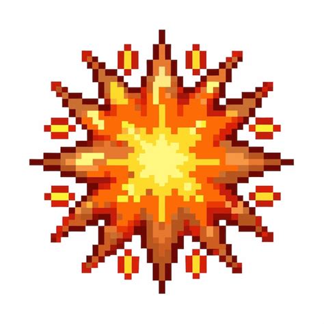 Pixel Art Explosion  Images Free Download On Freepik