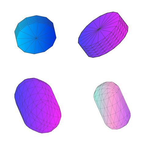 Premium Vector Collection Of Colorful 3d Figures