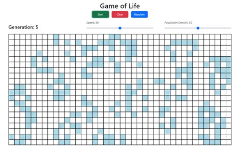Conways Game Of Life Written In Typescript And React