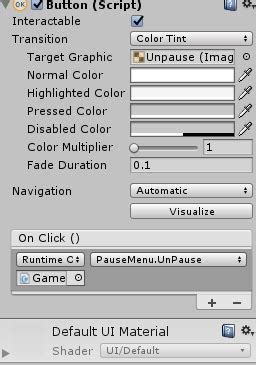 Unity Clicking In A UI Button Activate Another Game Development Stack Exchange