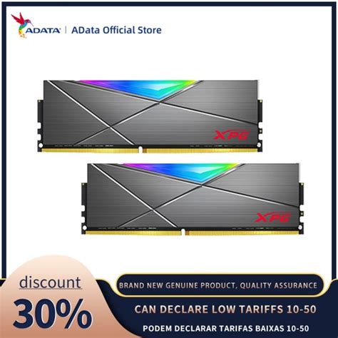 Official Shipment Adata Xpg Spectrix D50 Ddr4 Rgb Memory Module 8gb 16gb 32gb 3200mhz 3600mhz