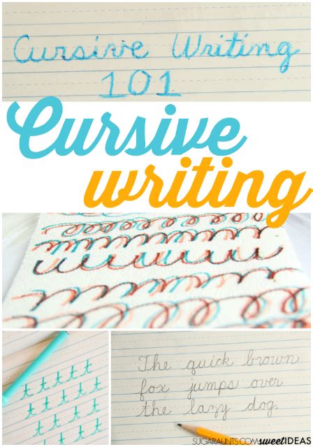 How To Teach Cursive Writing The Ot Toolbox Artofit