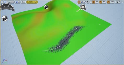 need help using rvt with a spline blueprint to design a road system