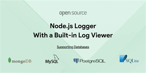 github errsole errsole js collect store and visualize logs with a