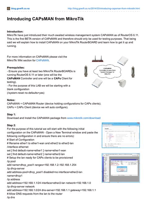 Pdf Capsman Mikrotik Dokumen Tips