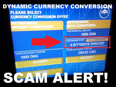 Atm Dynamic Currency Conversion Scam Copenhagen Airport Loyaltylobby