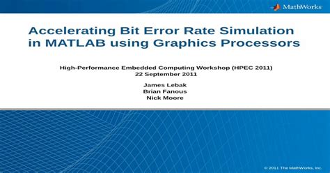 download pdf accelerating bit error rate simulation in matlab … bit
