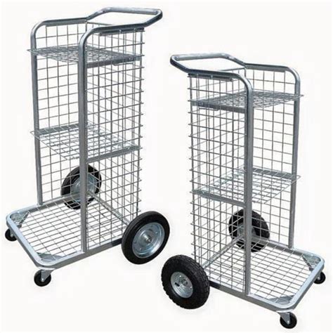 Mild Steel Industrial Material Handling Trolley At Rs 7250 Piece In Bengaluru