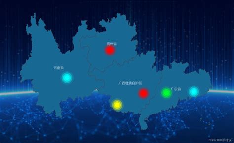 Echarts地图组件封装与参数定制 Csdn博客