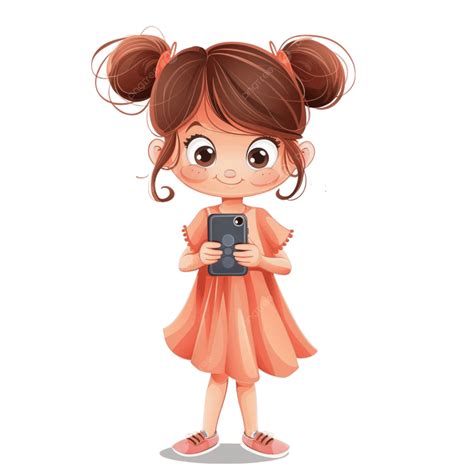 Una Niña De Dibujos Animados Png Dibujos Protagonista De Niña Animada