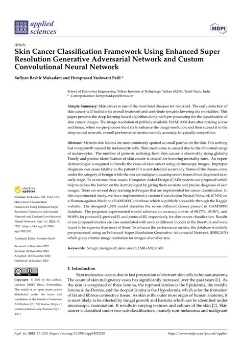 pdf skin cancer classification framework using enhanced super