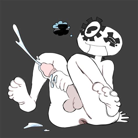 Rule 34 Anus Ejaculation Gray Background Mr Lopee Pressure