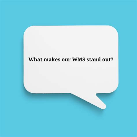 Portable Intelligence Inc On Linkedin What Makes Our Wms Stand Out A Speed B Accuracy C