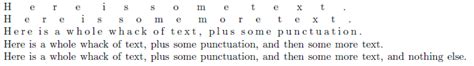 Horizontal Alignment Fully Stretch Text Horizontally On Page TeX LaTeX Stack Exchange