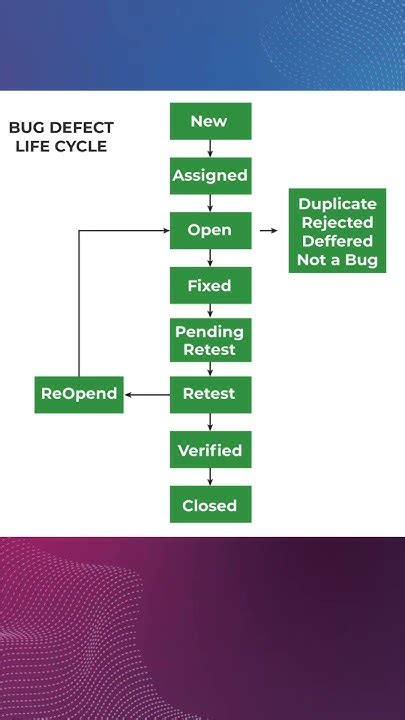 Bug Defect Lifecycle Softwaretesting Softwaretestengineer Buglifecycle Youtube