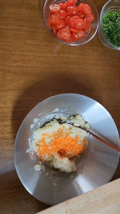 감자샐러드 소금 후추 설탕 마요네즈 Youtube