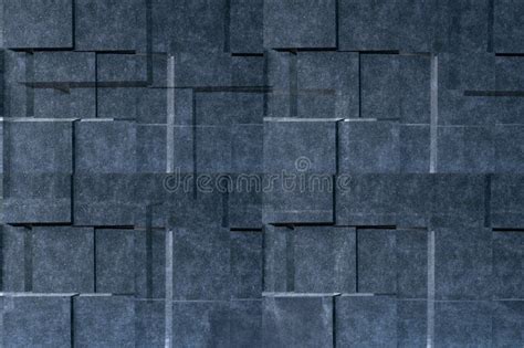 abstract texture background of culled concrete cubes texture