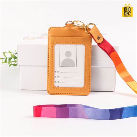 ซองใส่บัตรพนักงาน สกรีนโลโก้ ทำของพรีเมี่ยมได้