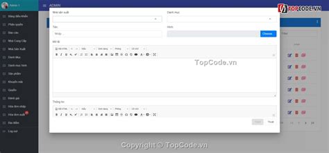 Đồ án Web Bán Hàng Backend Laravel Frontend Angular 8 Full Báo Cáo