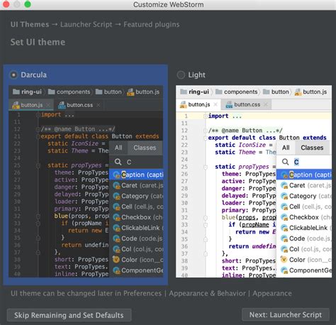 Run WebStorm For The First Time Help WebStorm