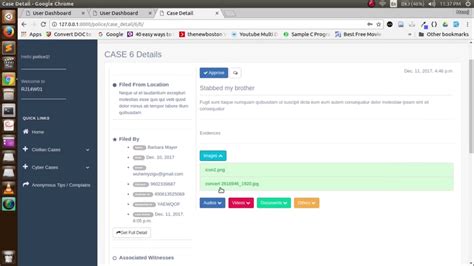Online Crime Reporting System Freelancer