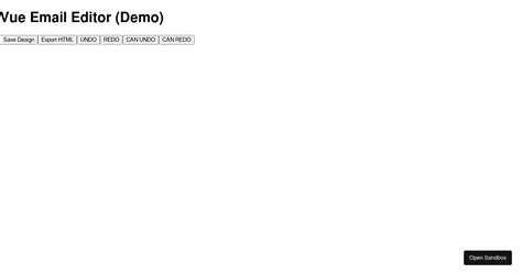 Vue Email Editor Forked Codesandbox Vue Email Editor Forked Codesandbox
