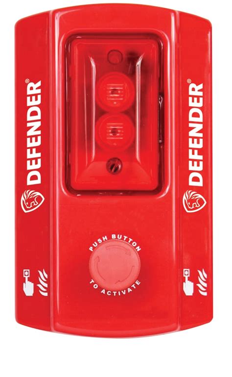 Defender Fire Alert System Press And Evacuate Alarm System