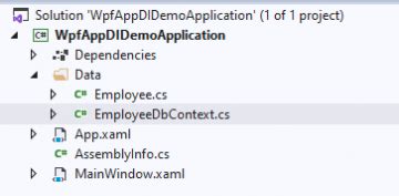 How To Implement Dependency Injection In WPF ExecuteCommands