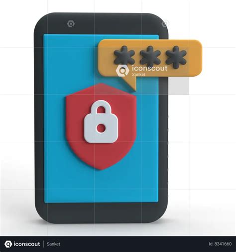 Mobile Otp 3d Icon Free Download Crime And Security 3d Icons Iconscout